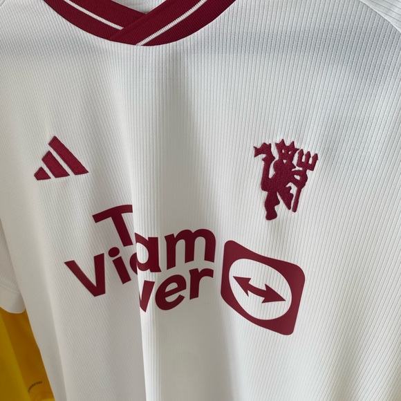 adidas | Shirts | Adidas 2232024 Manchester United Away Soccer Jersey ...